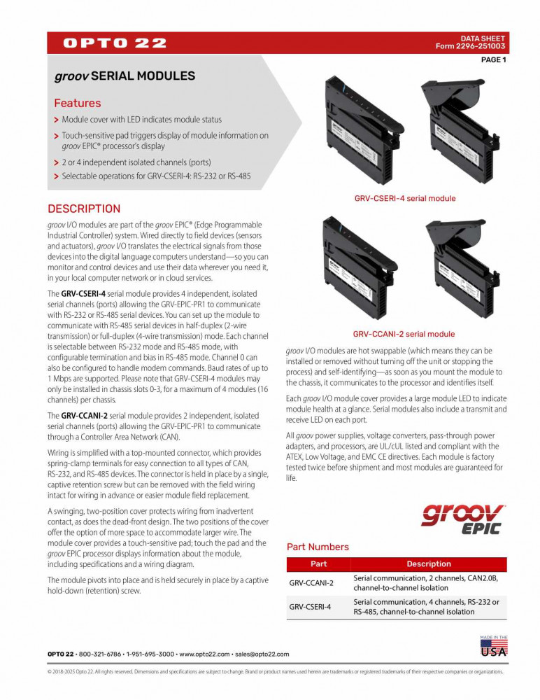 GRV-CCANI-2 document page 1