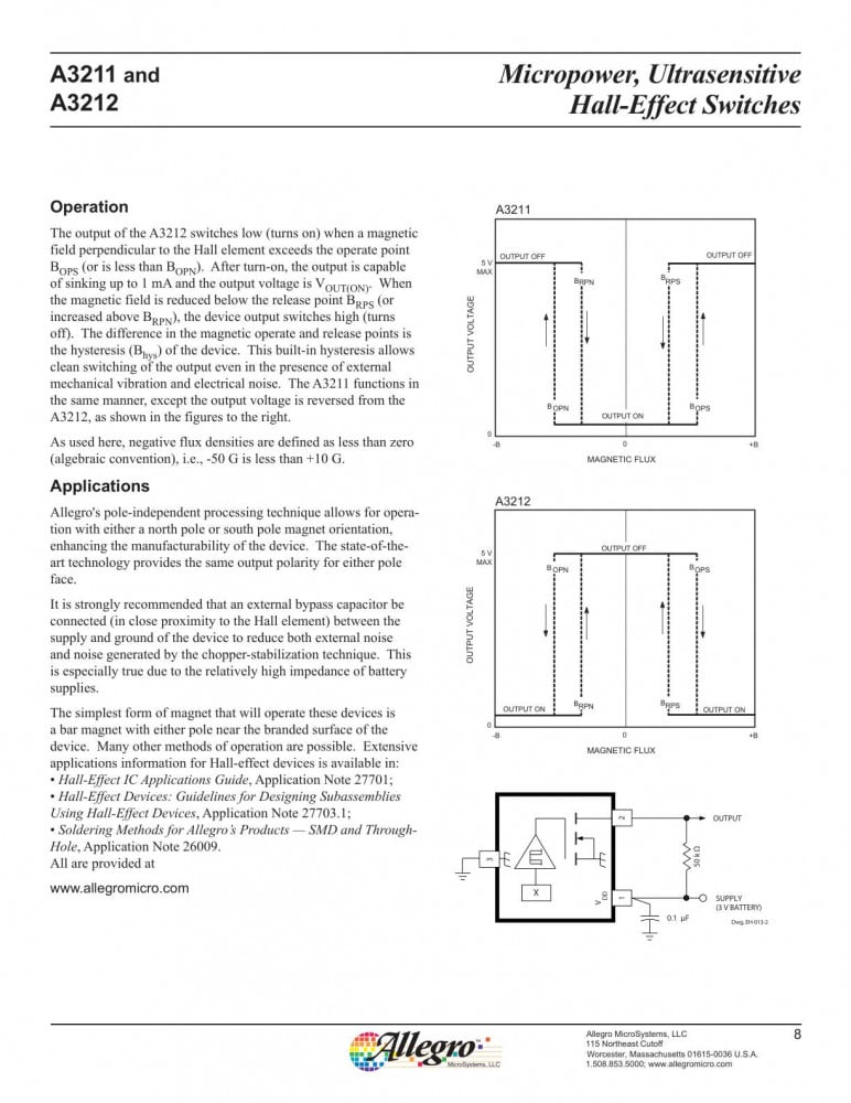 A3212 datasheet page 8