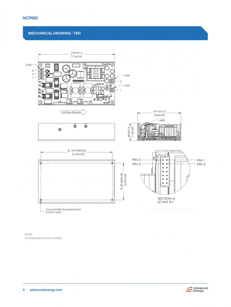 NCF660 series documentation page 6