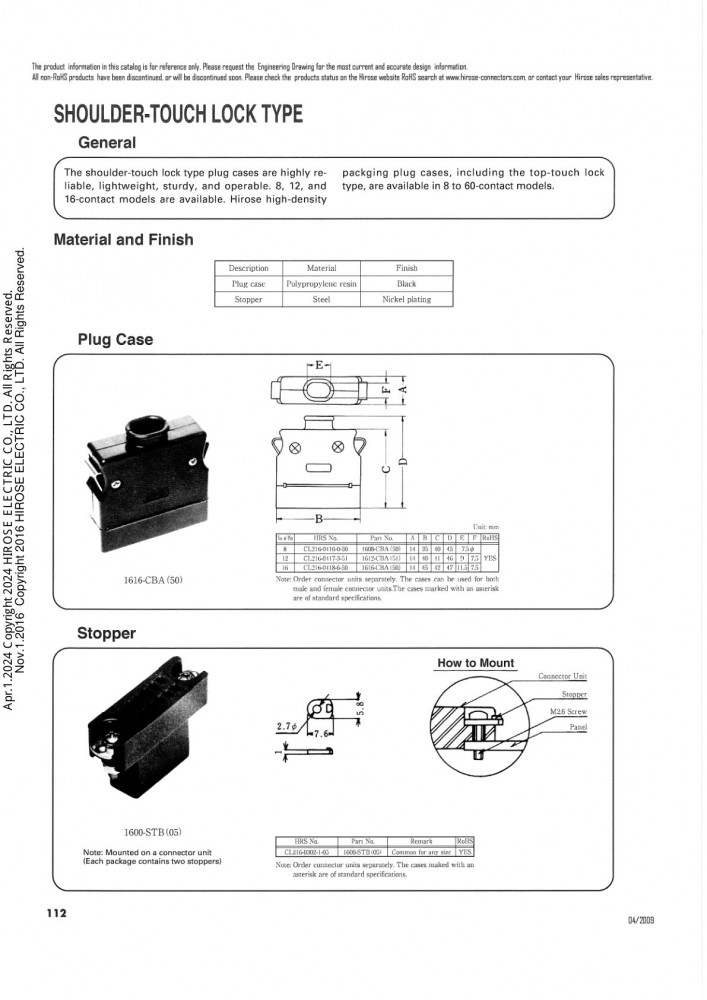 HRS SUMICON 1600 document page 8