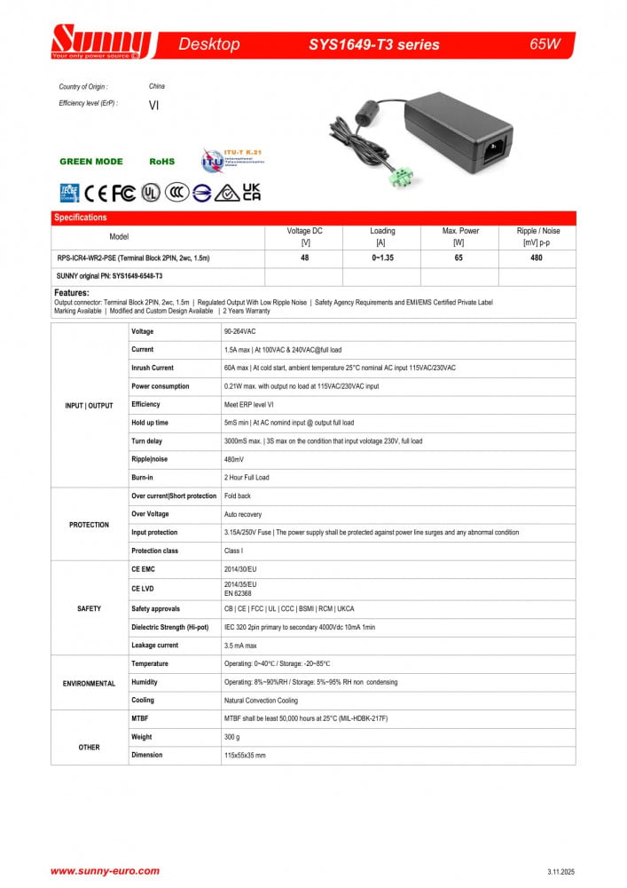 RPS-ICR4-WR2-PSE technical document page 1