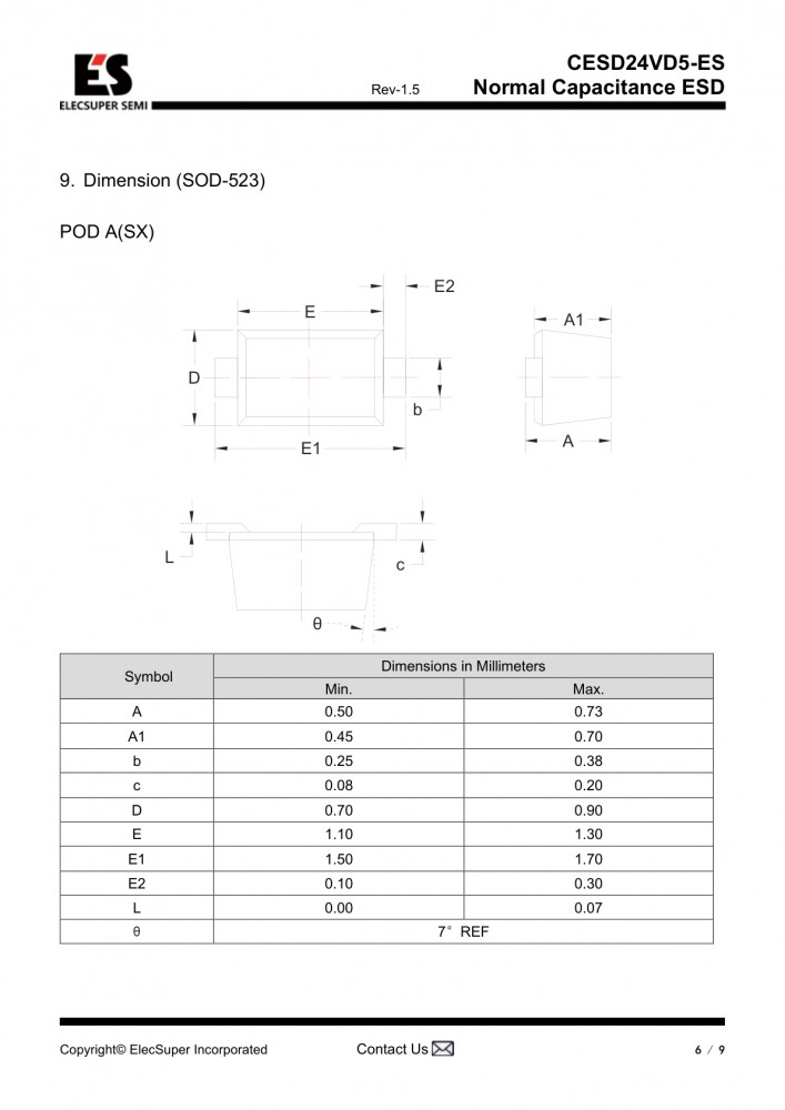 CESD24VD5-ES datasheet page 6