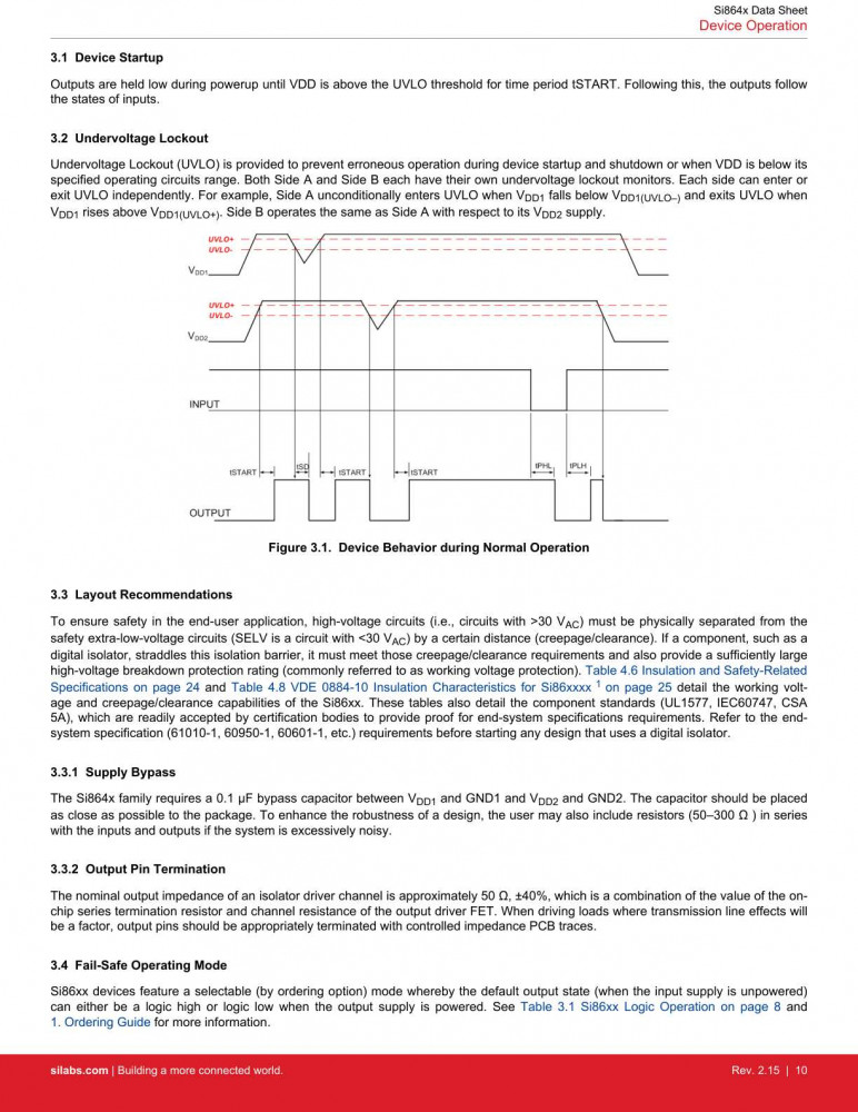 SI864x datasheet page 10