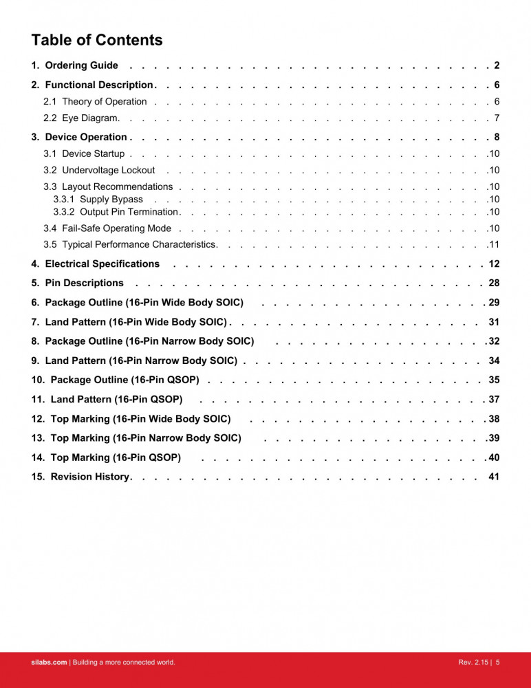 SI864x datasheet page 5