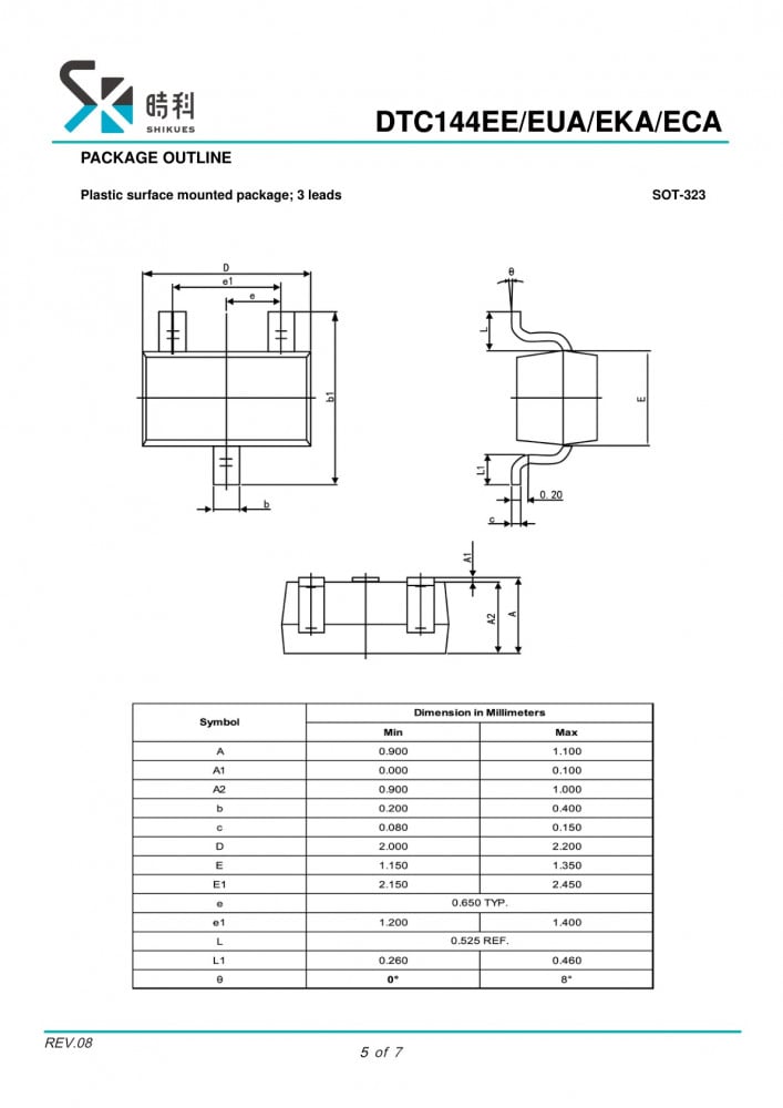 DTC144EE datasheet page 5