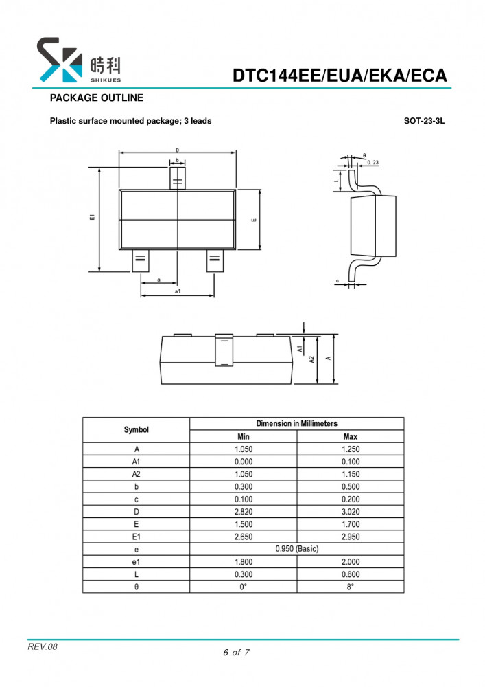 DTC144EE datasheet page 6