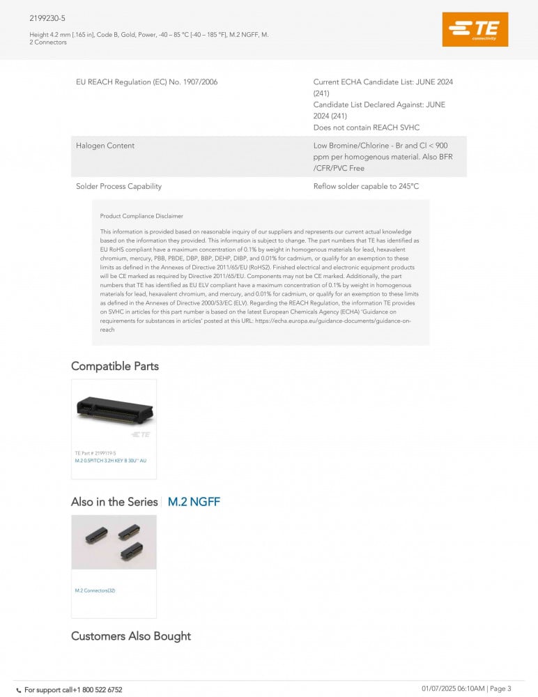 2199230-5 technical document page 3