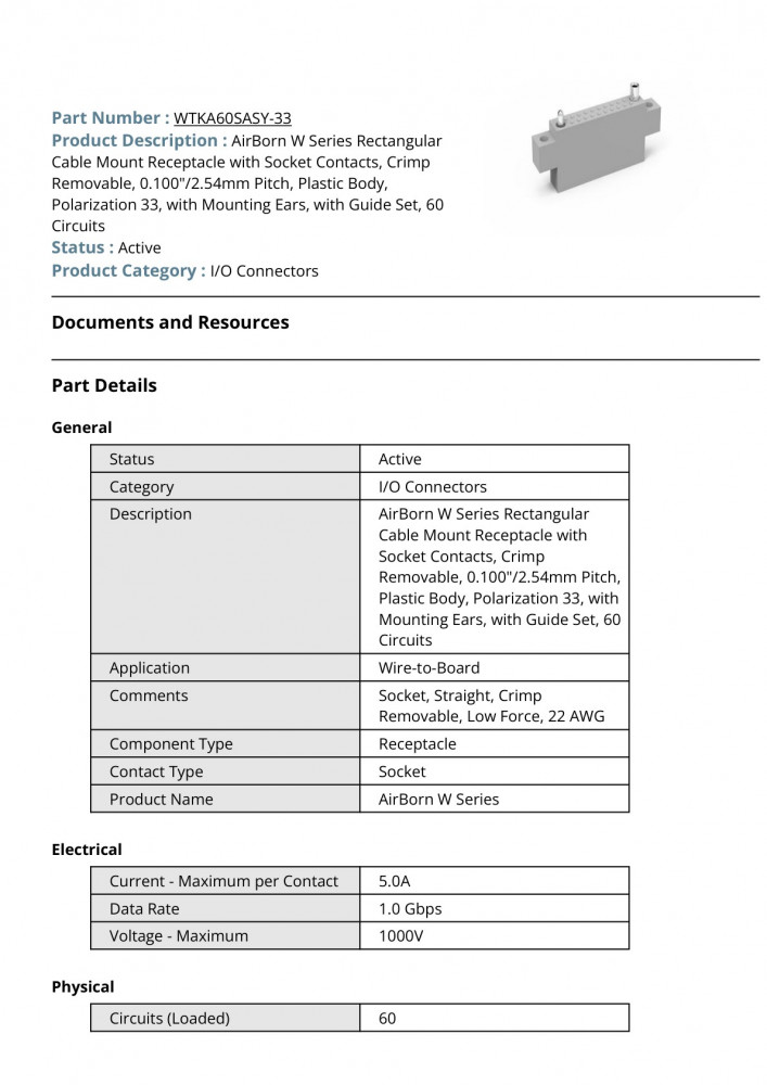 WTKA60SASY-33 product document image 1