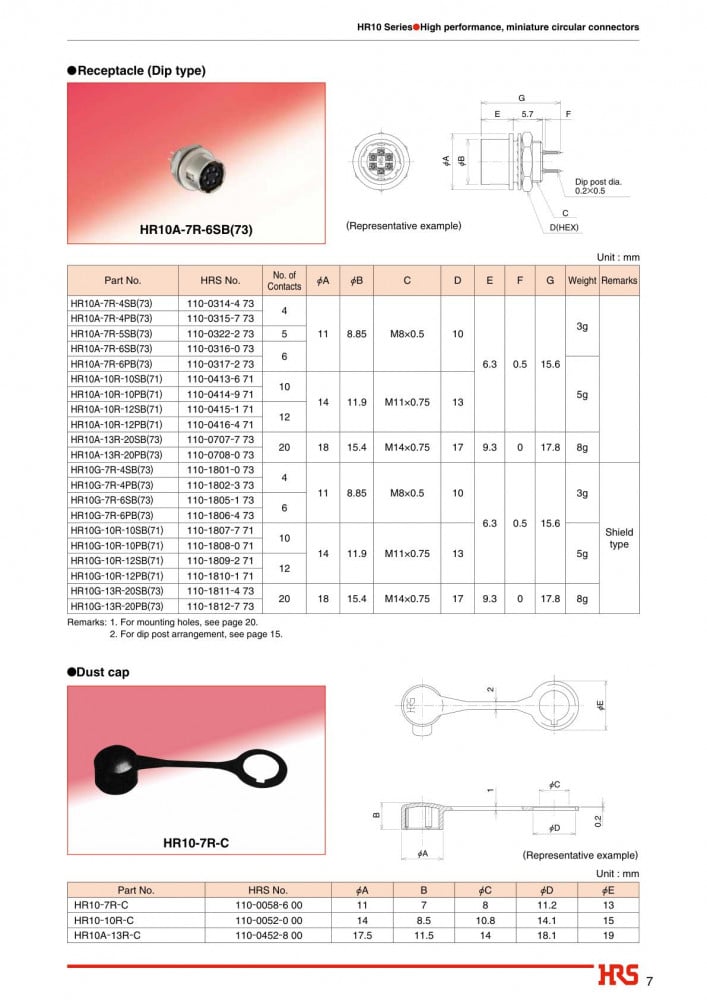 HRS HR10A document page 7