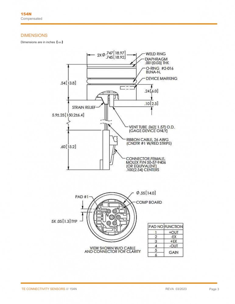 154N datasheet page 3