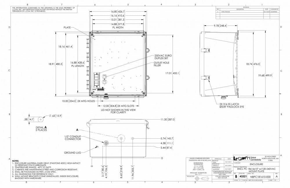 L-com NBPC181610-E00 technical document page