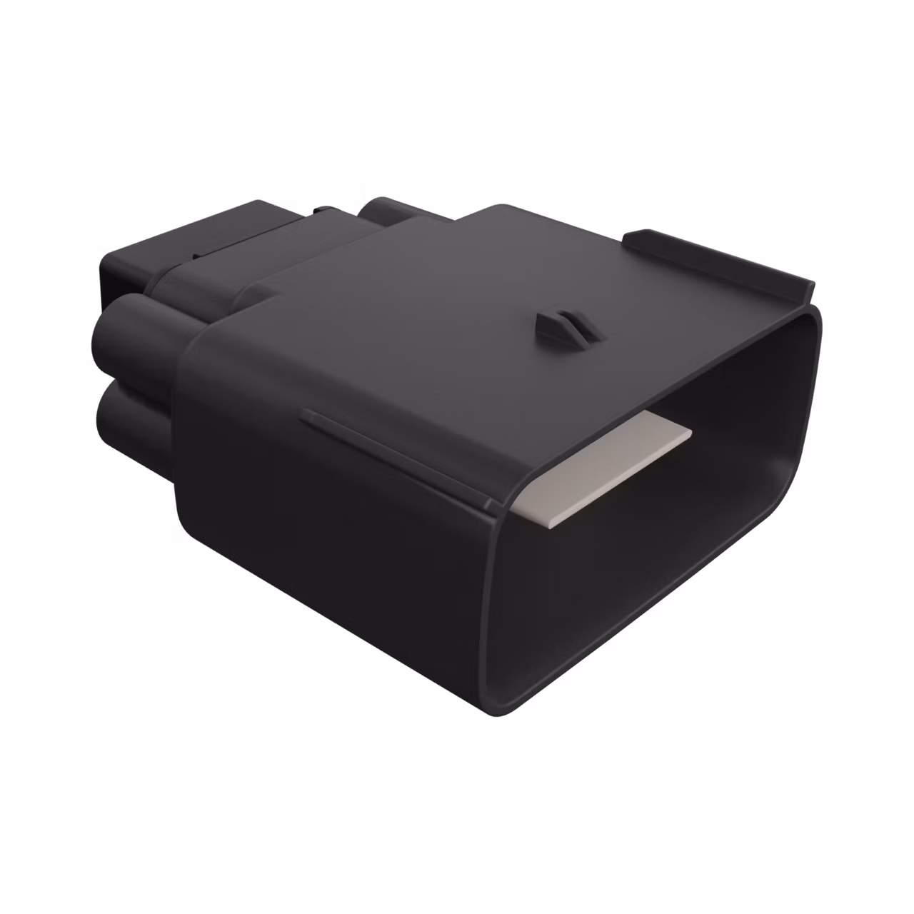 MX150 Hybrid Mat-Sealed Male Connector Assembly, Dual Row, 16 Circuits, Keying Option C, without Connector Position Assurance, Dark Gray for sale