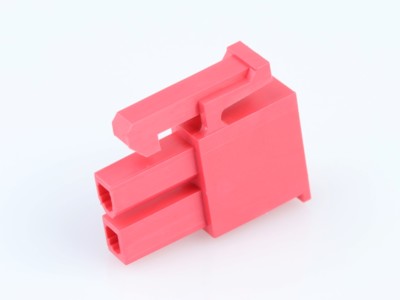 Mini-Fit Versa Color Receptacle Housing, Dual Row, Nylon 6/6 UL 94V-0, 8 Circuits, Glow-Wire Capable, Blue