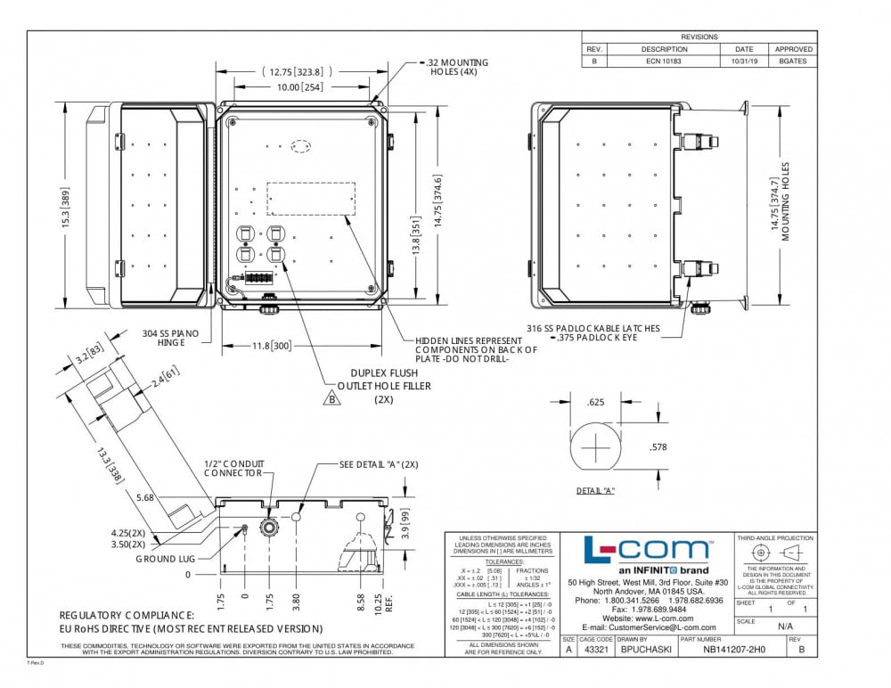 NB141207-2H0 technical document page