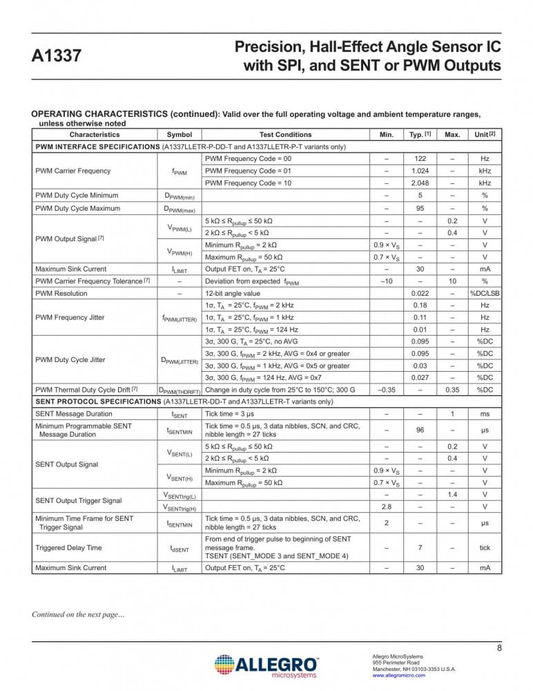 A1337 datasheet page 8