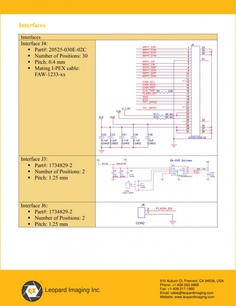 Supplied product document page 2