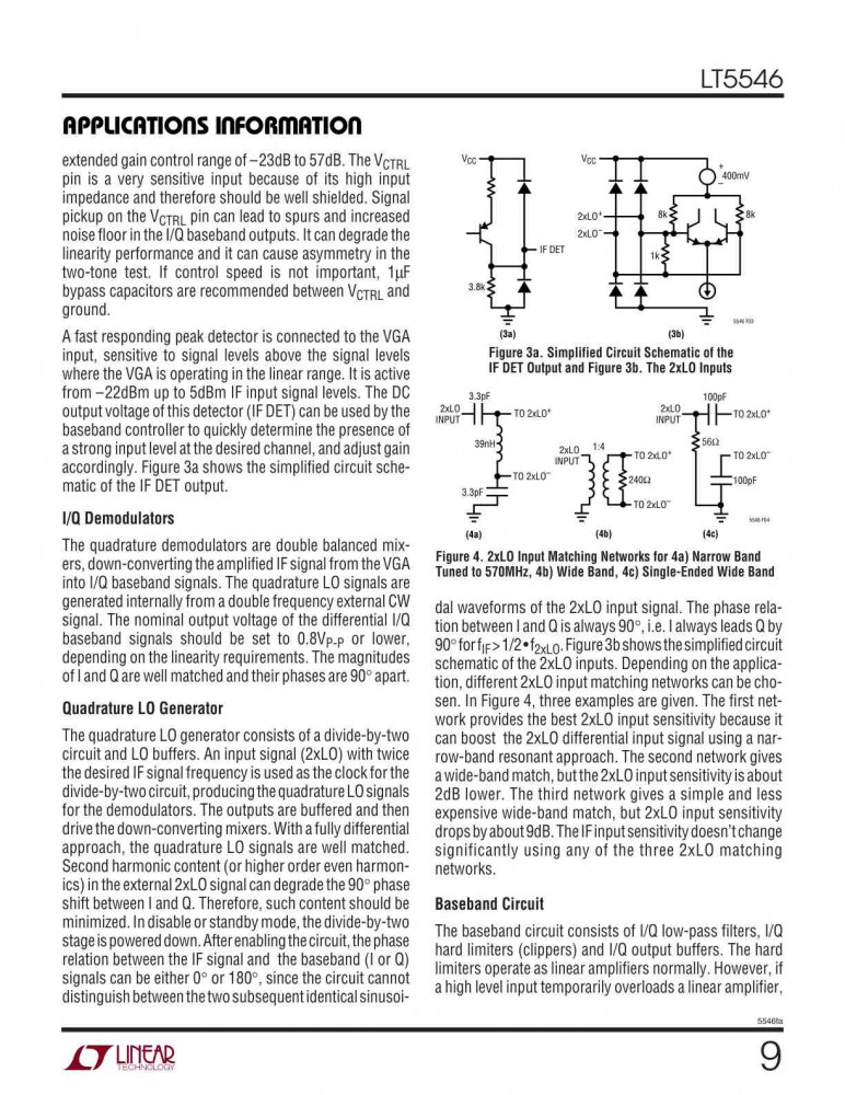 LT5546 datasheet page 9