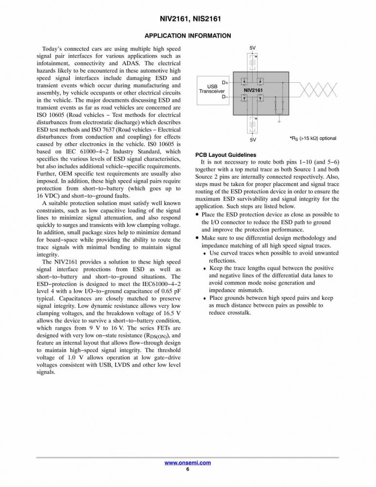 NIV2161 datasheet page 6