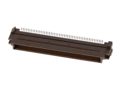 SlimStack Board-to-Board Connector, 0.635mm Pitch, 0.635 Series, Plug, 9.00 or 15.00mm Mated Height, 6.40mm Mated Width, 140 Circuits