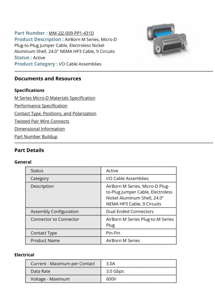 Technical document page 1