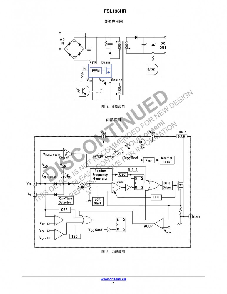 FSL136HR datasheet page 2