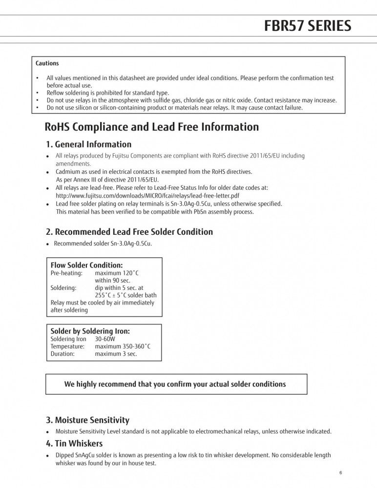 FBR57 datasheet page 6