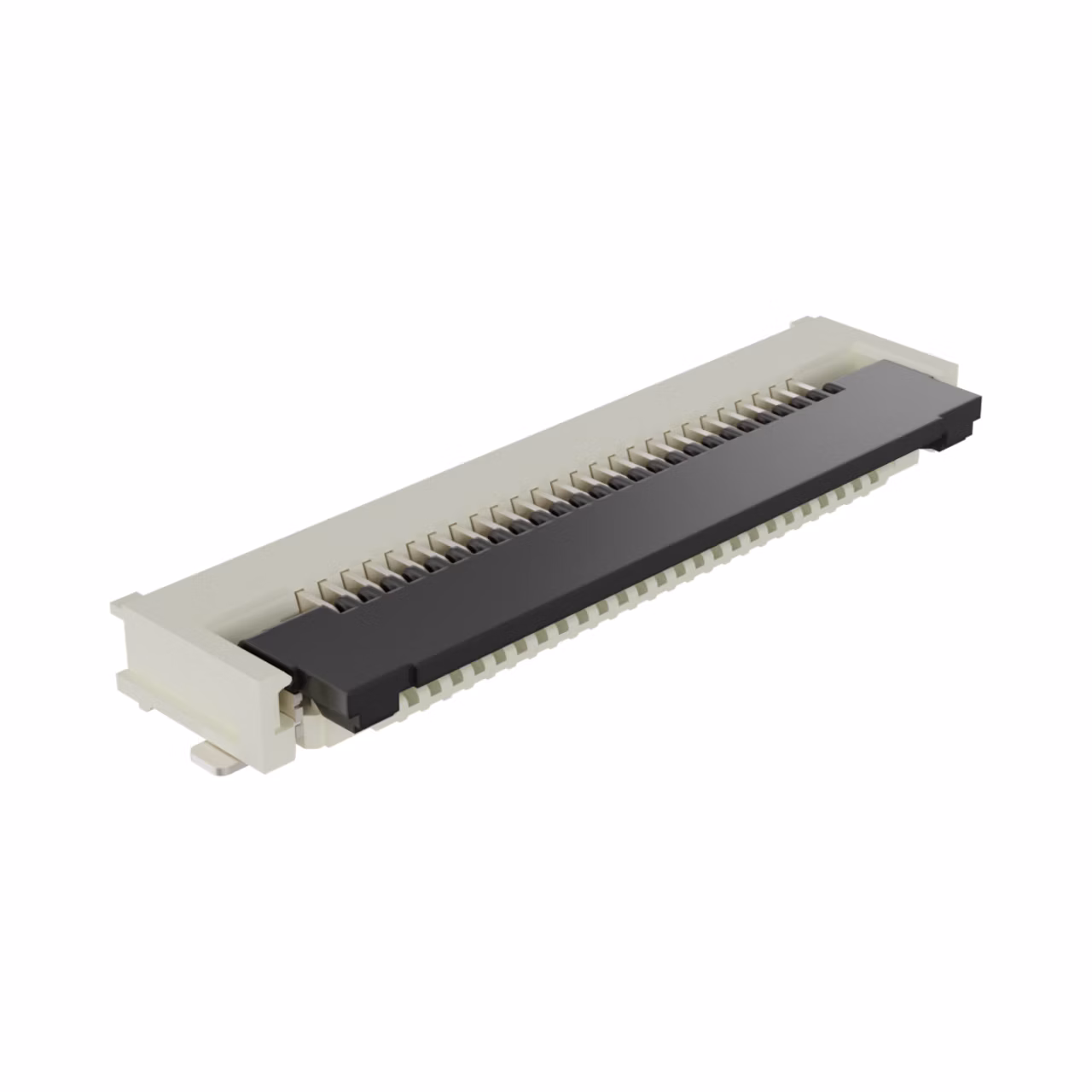 Easy-On FFC/FPC Connector, 0.50mm Pitch, 1.90mm Height, Single Bottom Contact (FS19), Right-Angle, Surface Mount, ZIF, 26 Circuits, Tin-Bismuth Plating for sale