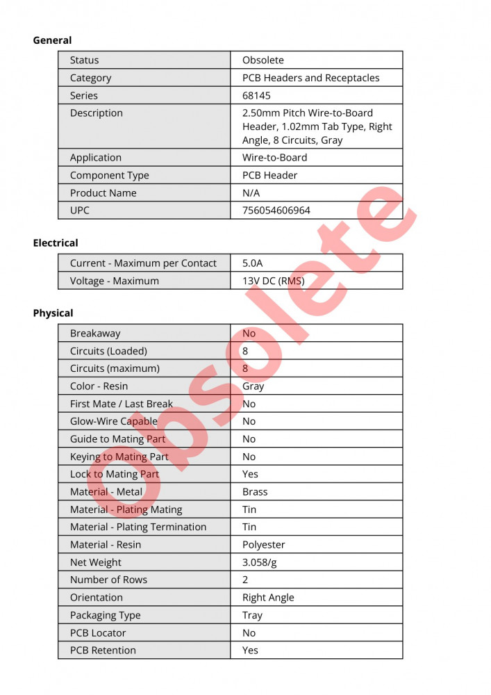 MOLEX 681450825 product document image 2