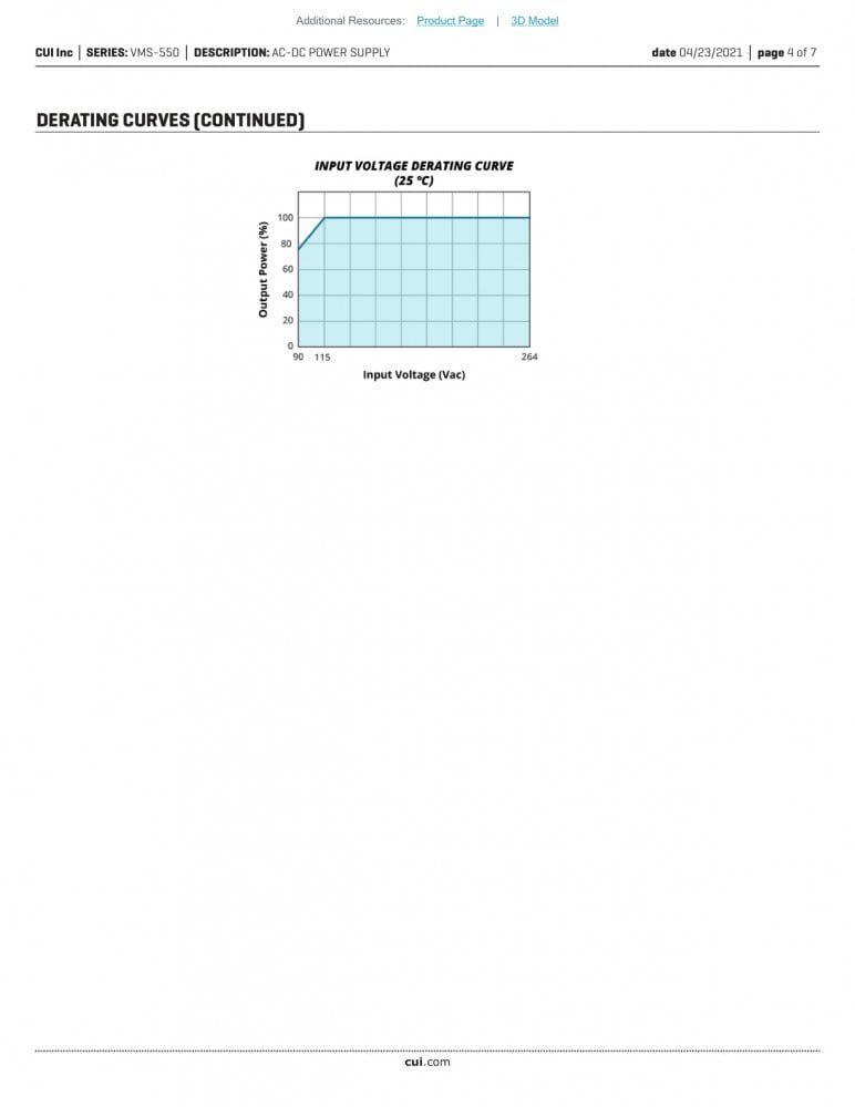 VMS-550-58 datasheet page 4