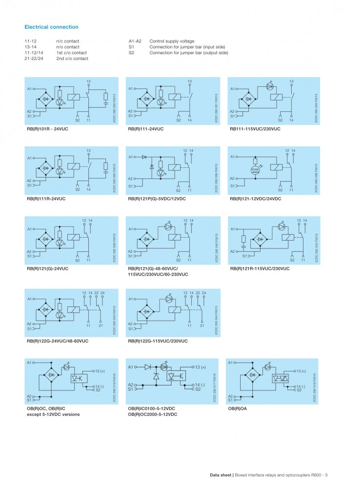 ABB R600 technical document page 5