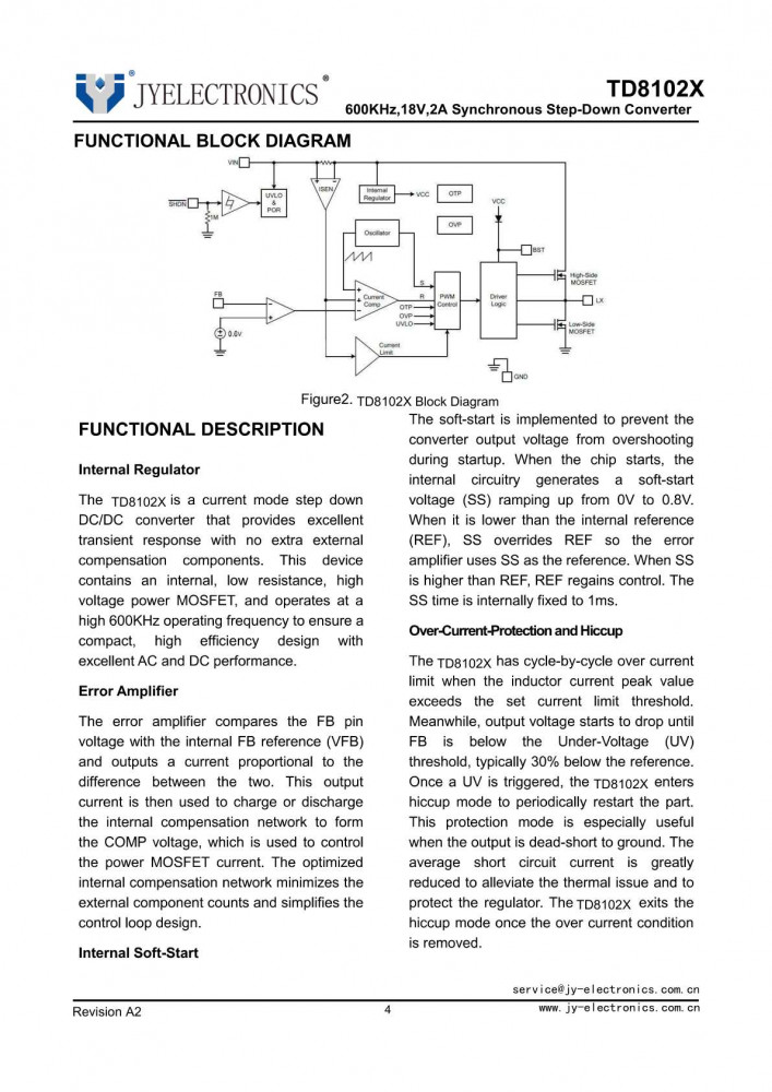 TD8102X datasheet page 4