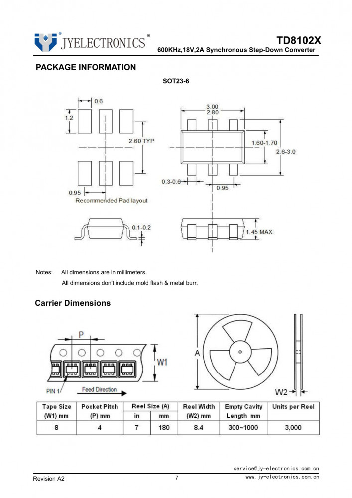TD8102X datasheet page 7