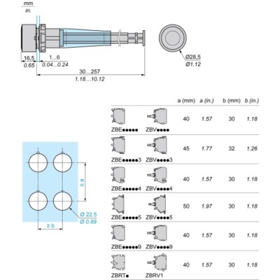 Schneider XB4BA922 Pushbutton Switch for sale