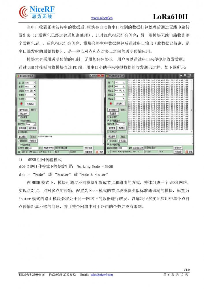 LORA610II datasheet page 6