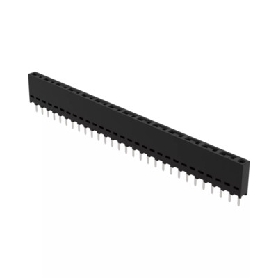 C-Grid III PCB Receptacle, 2.54mm Pitch, Single Row, Vertical, Shrouded, 29 Circuits, 0.38µm Gold (Au) Plating for sale
