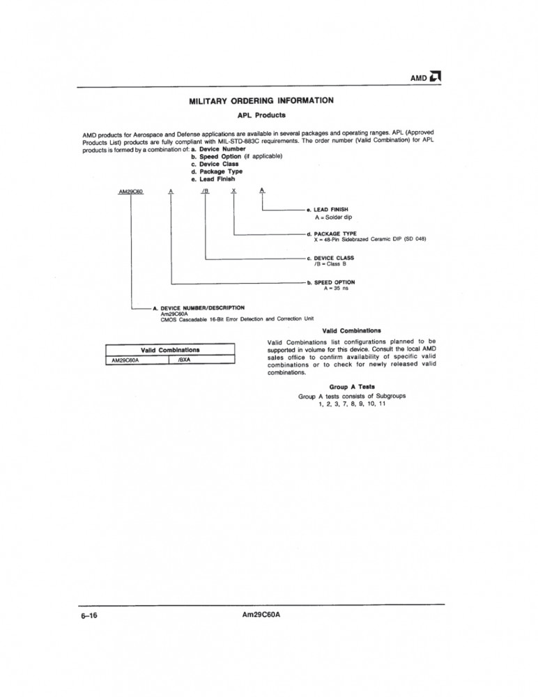 29C60APC datasheet page 6