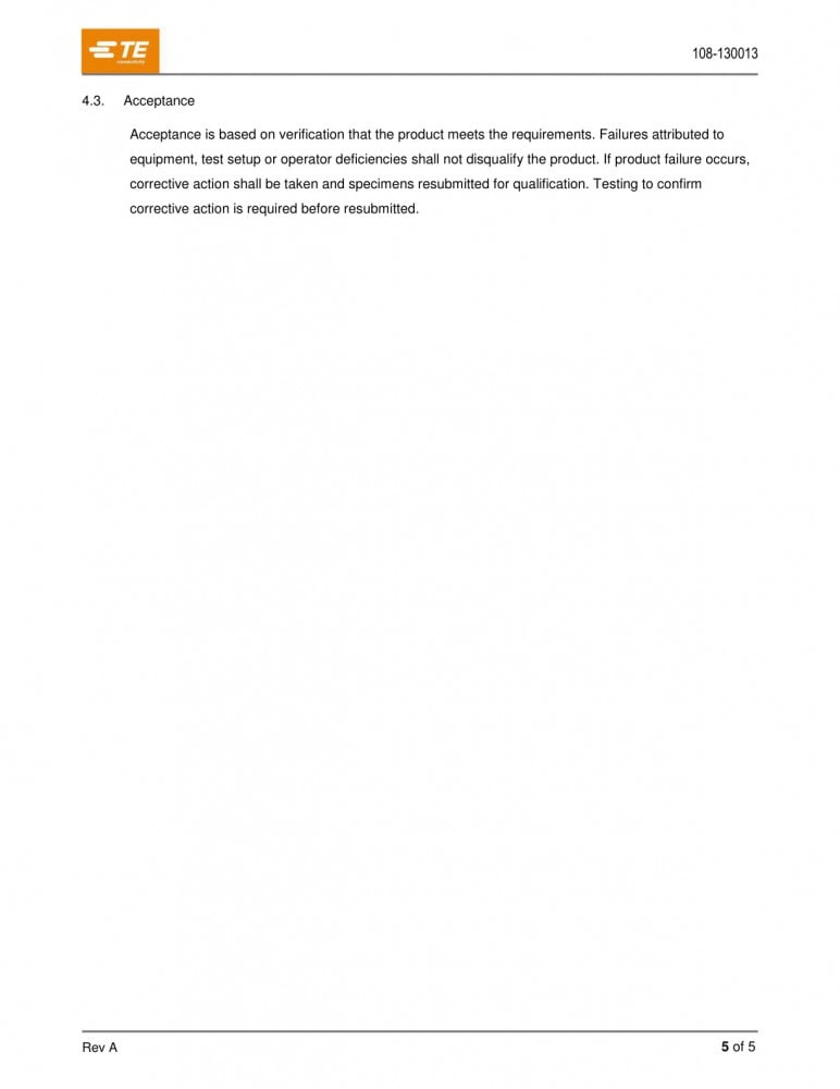 AMPLIMITE qualification document page 5