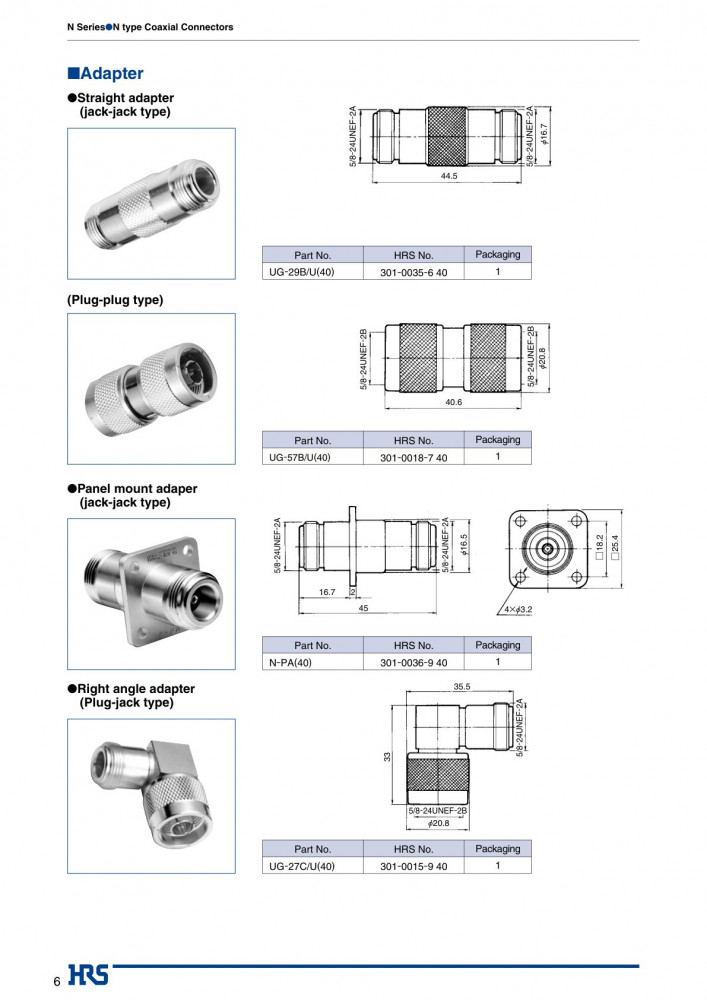 HRS N series document page 6