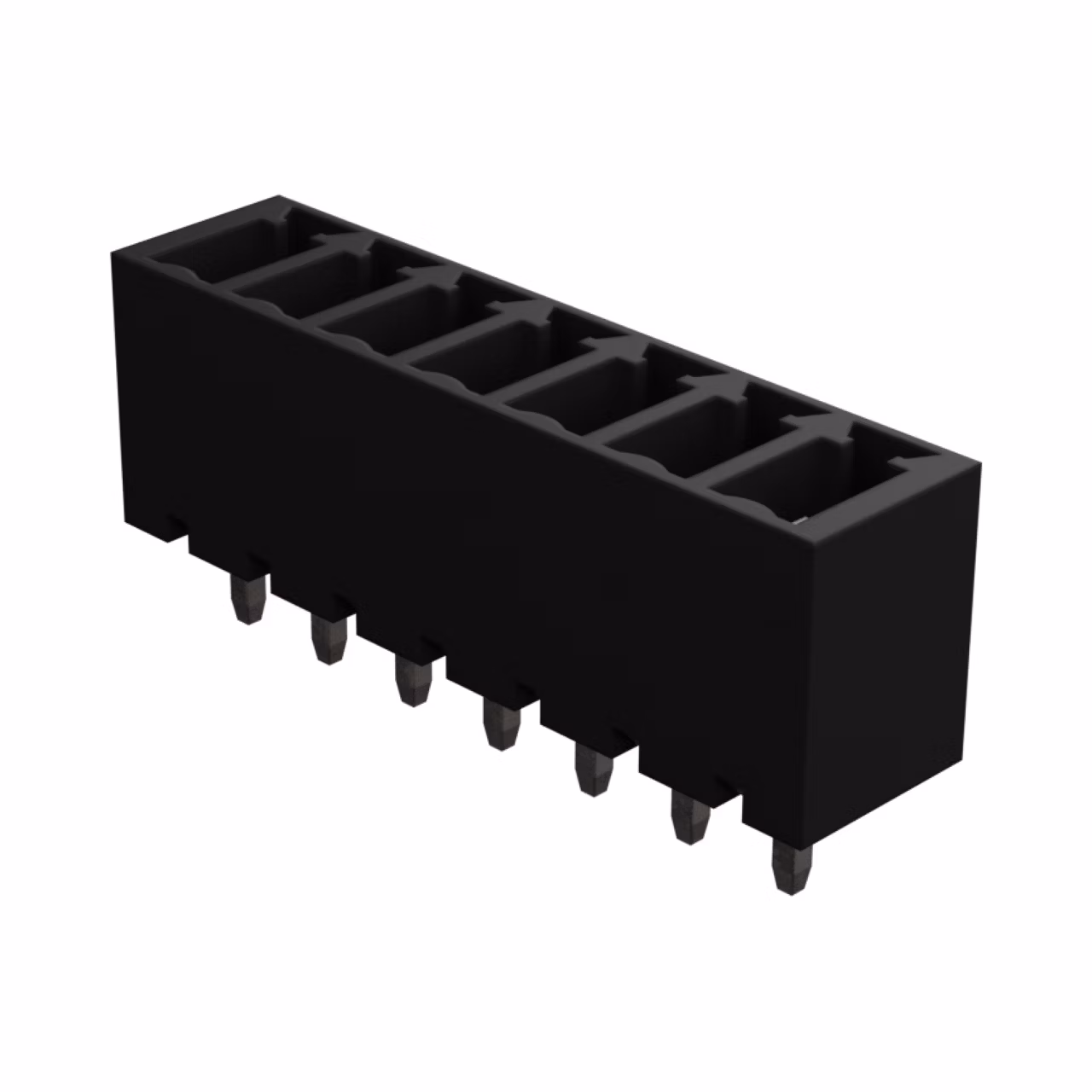3.81mm Pitch Eurostyle Vertical PCB Header, 7 Circuits for sale