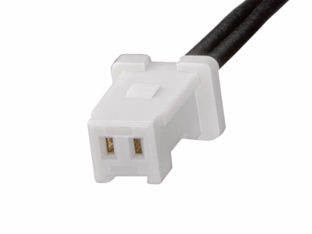 CLIK-Mate-to-CLIK-Mate Off-the-Shelf (OTS) Cable Assembly, 1.50mm Pitch, Single Row, 100.00mm Length, 2 Circuits, Beige