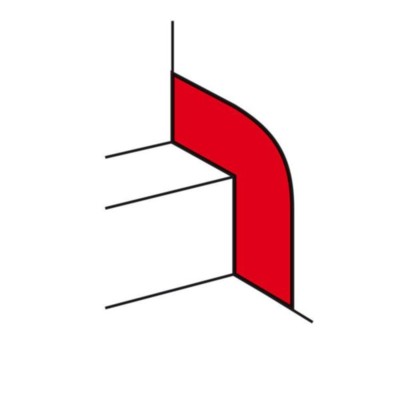 DLP - Clip for DLP universal trunking with 40mm, 65mm or 85mm cover - Secure cable maintenance - Clips on at end of installation