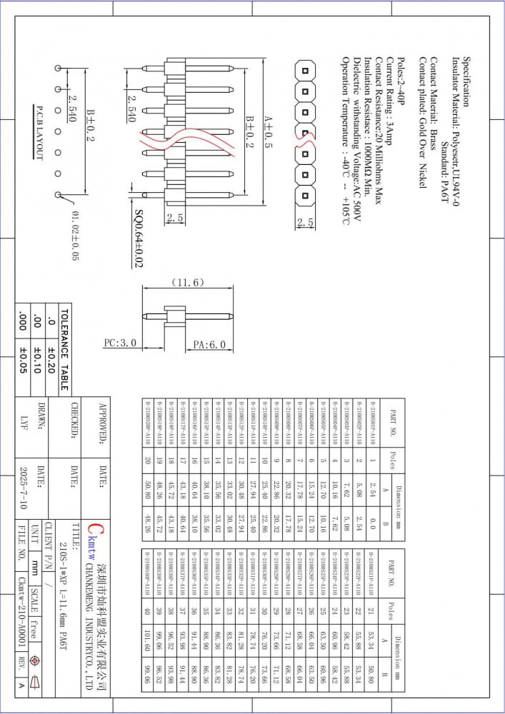 Ckmtw B-2100S17P-A110 technical document page 2