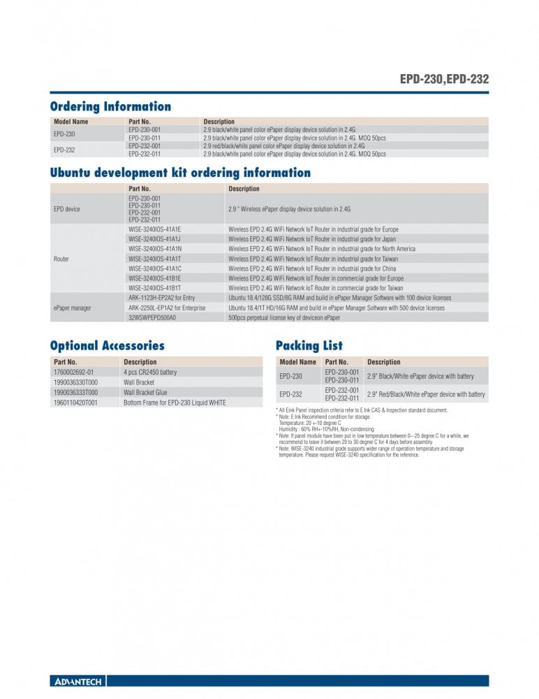 EPD-230 documentation page 3