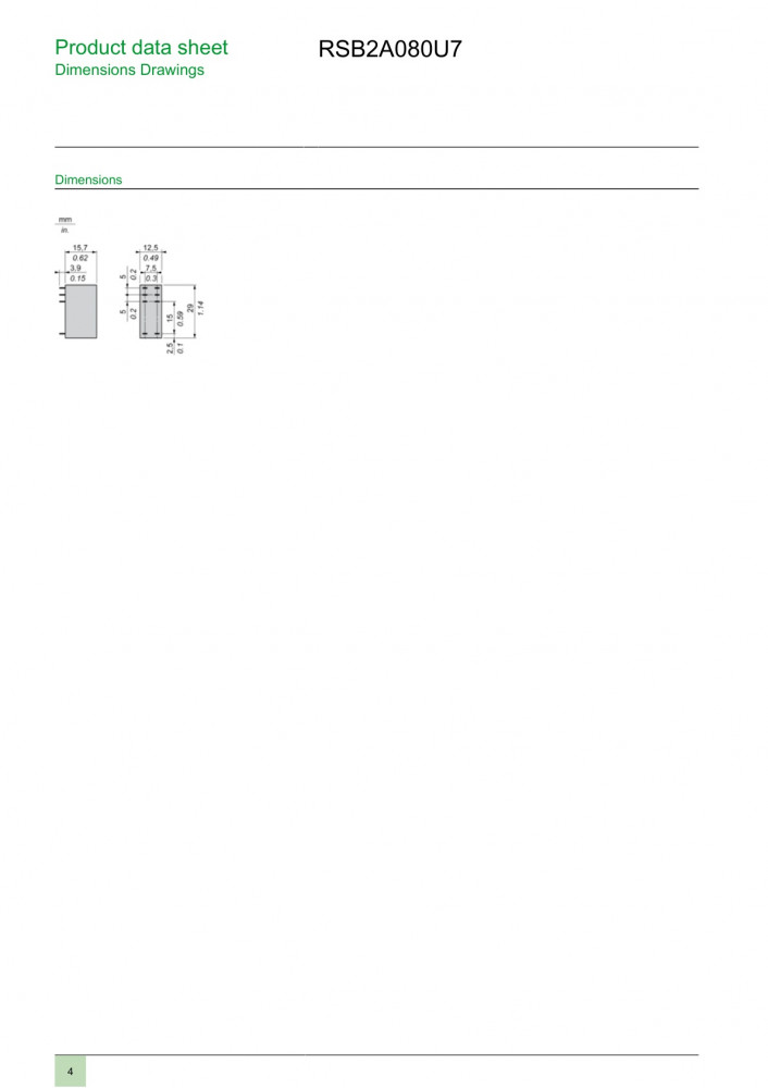 RSB2A080U7 technical document page 4