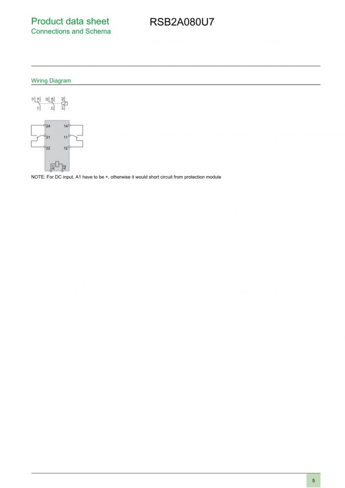 RSB2A080U7 technical document page 5