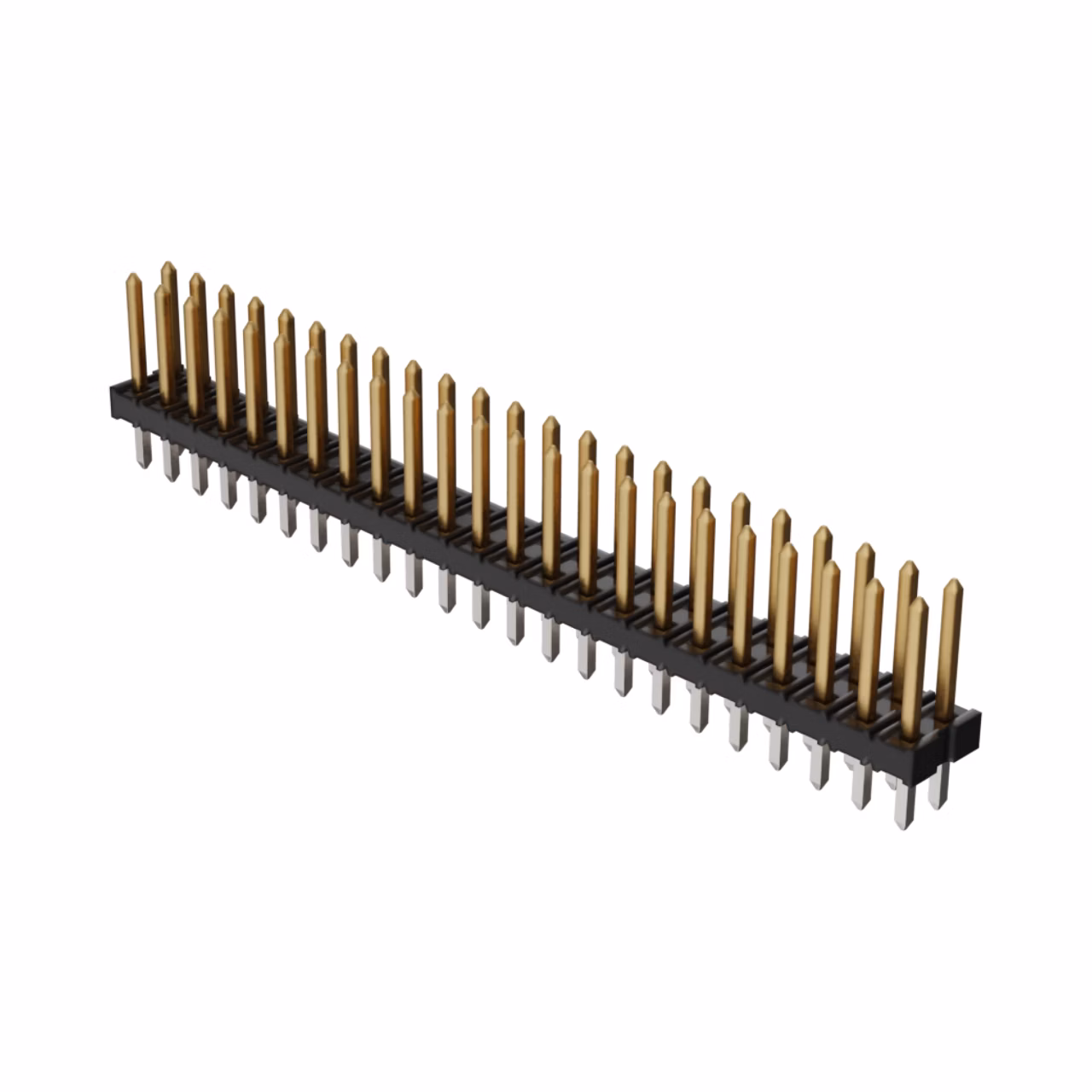 2.00mm Pitch Milli-Grid Header, Vertical, Through Hole, 46 Circuits, 0.38µm Gold (Au) Plating, Mating Pin Length 5.50mm, Tail Length 2.60mm, Tray, Lead-Free for sale