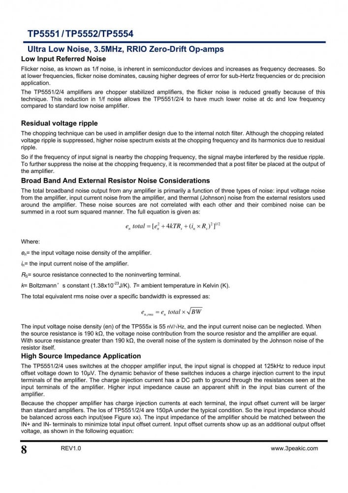 TP5554-TR datasheet page 8