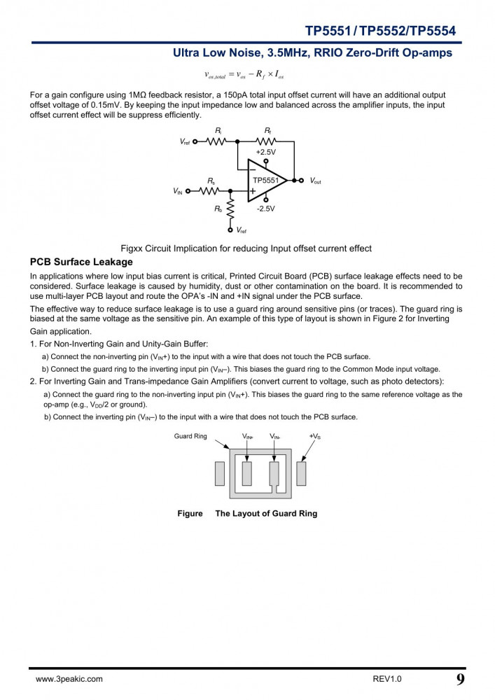 TP5554-TR datasheet page 9