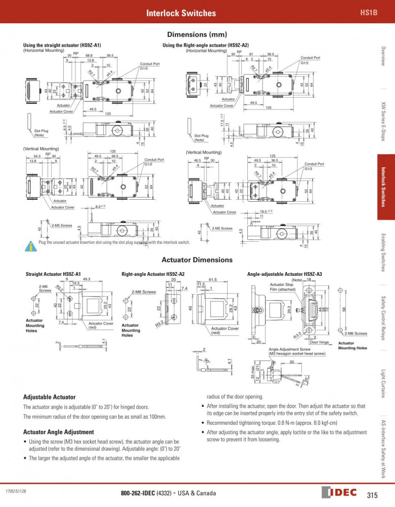 HS1B interlock switch documentation page 3