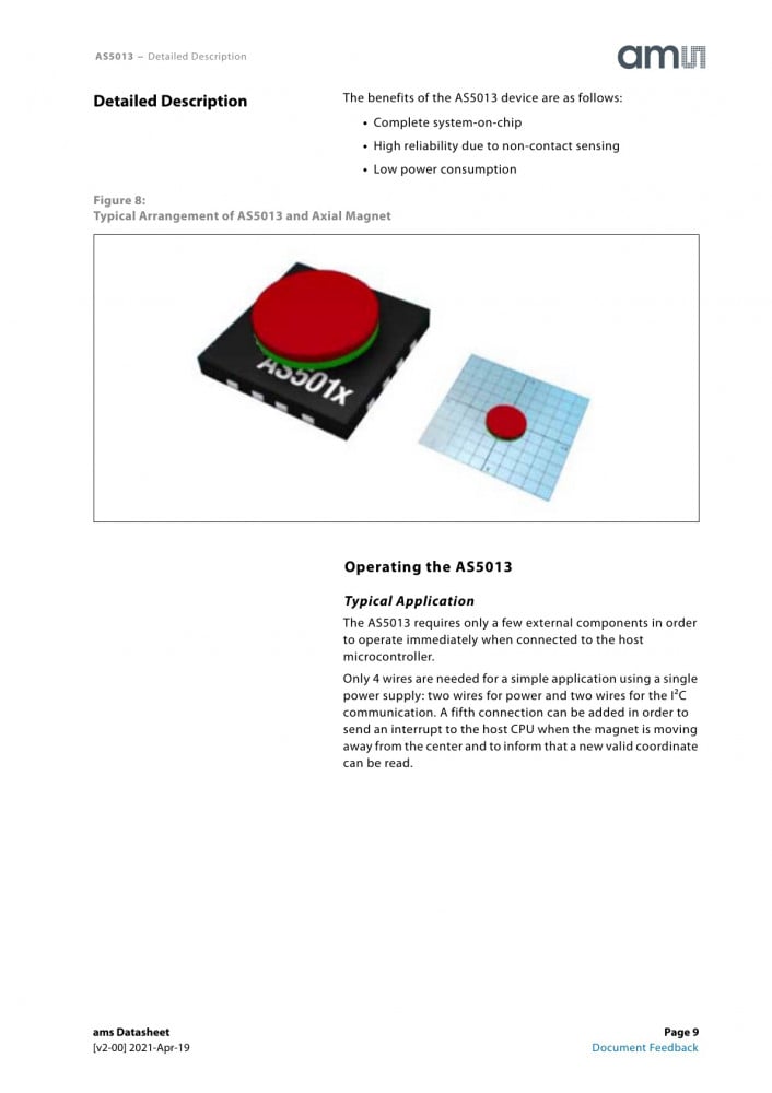 AS5013 datasheet page 10